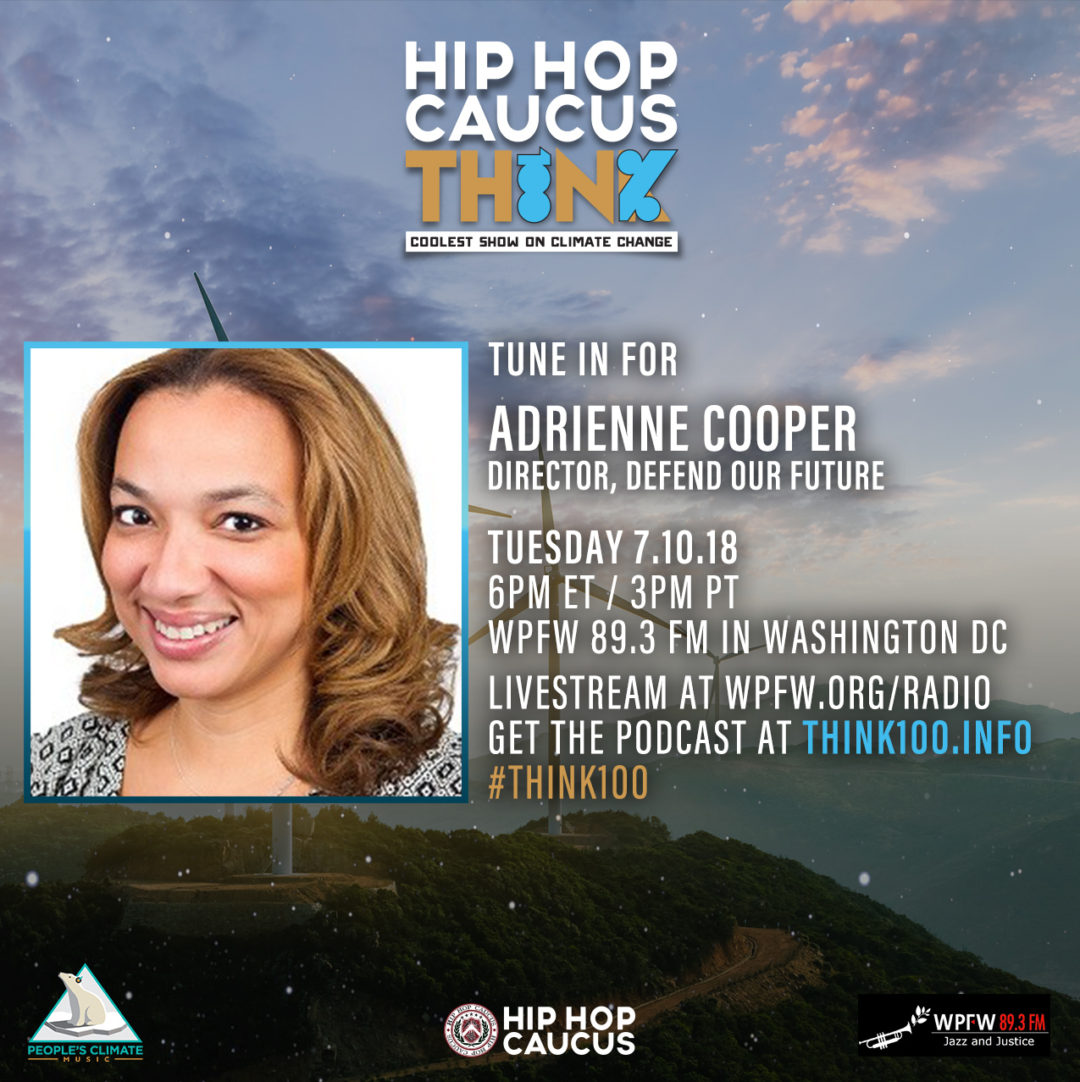 Adrienne Cooper, Director, Defend Our Future - Think 100%